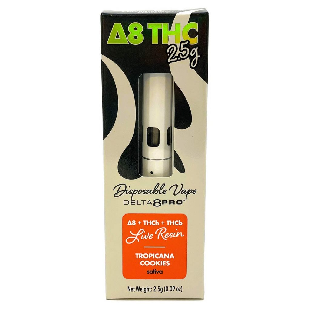 Tropicana Cookies Delta 8 Disposable 2.5ml | Delta 9 Pro